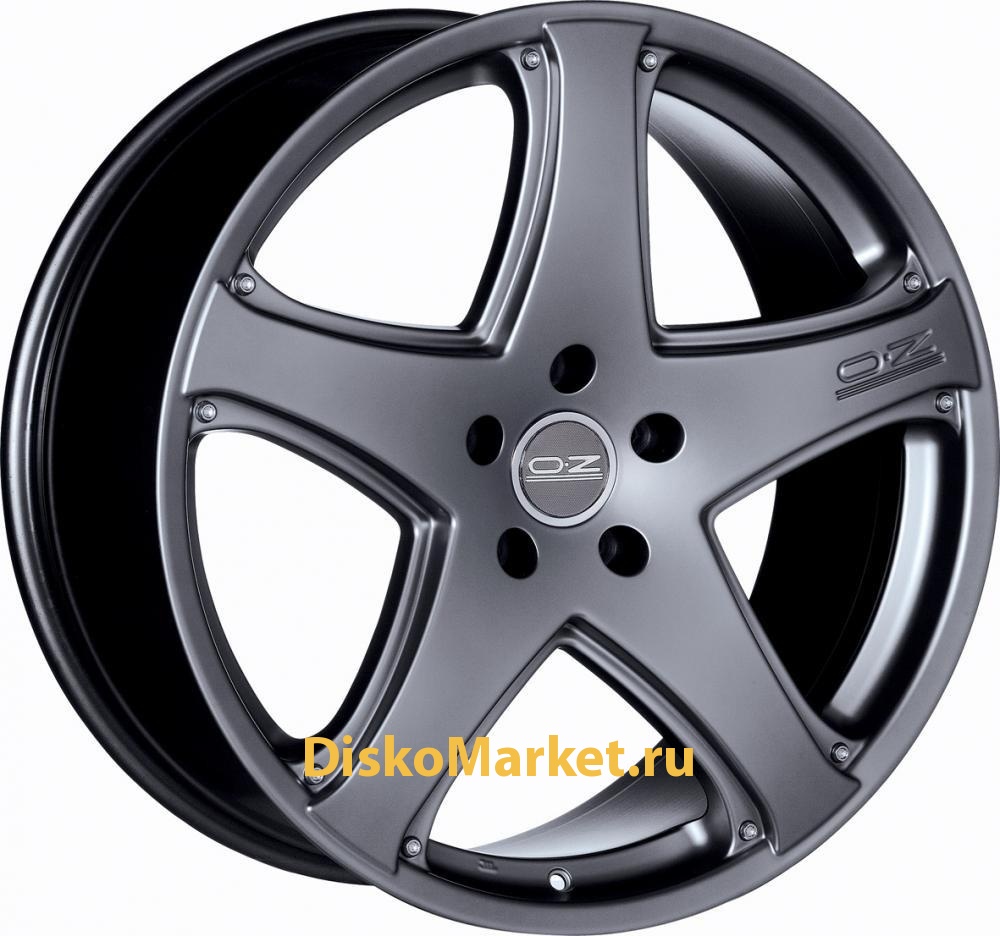Диски OZ Racing Canyon ST 7,5x17 5x127 ET40 dia 71,6 matt graphite ...